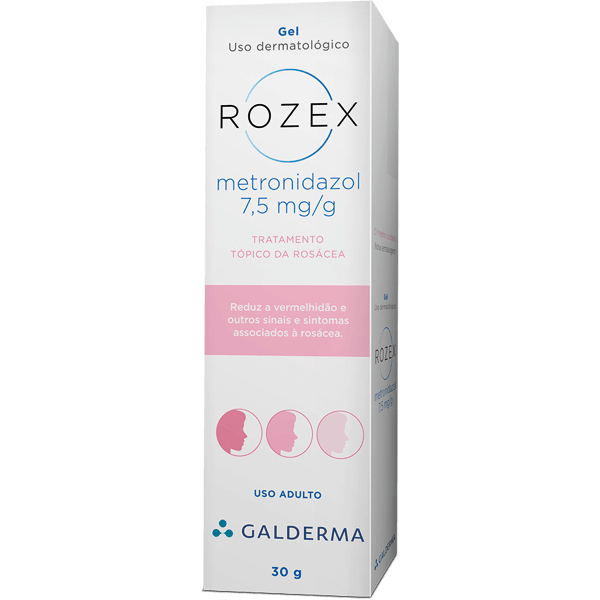 ROZEX GEL TÓPICO PARA TRATAMENTO DE ROSÁCEA | Shopee Brasil