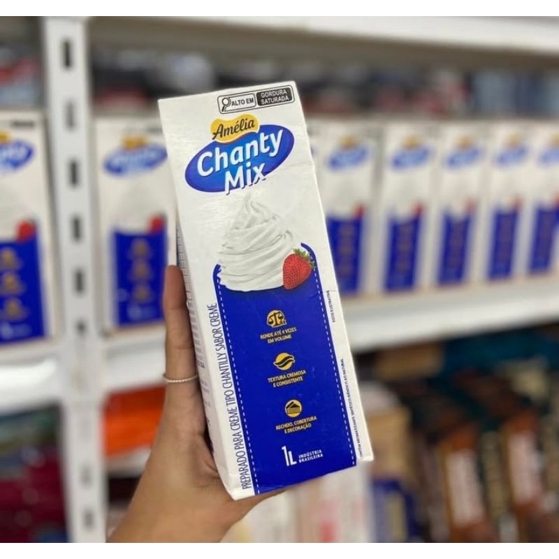 Chantilly Amélia Chanty Mix – Volume e Consistência Perfeitos | Shopee ...