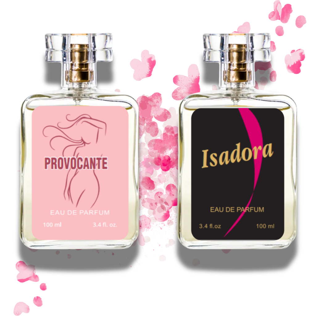 Kit 2 Perfumes Femininos Provocante + Isadora 100ml Eau de Parfum Ref ...