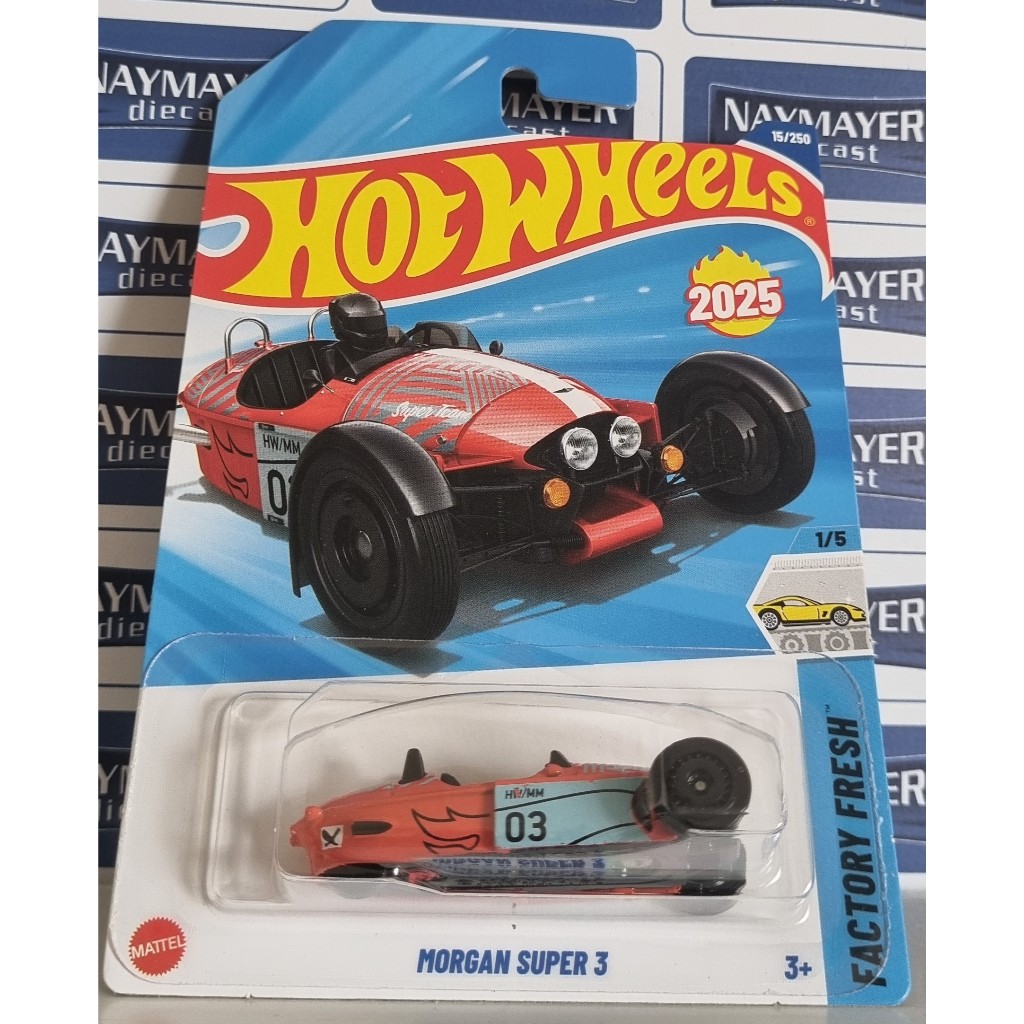 Hot Wheels Morgan Super 3 Laranja | Shopee Brasil