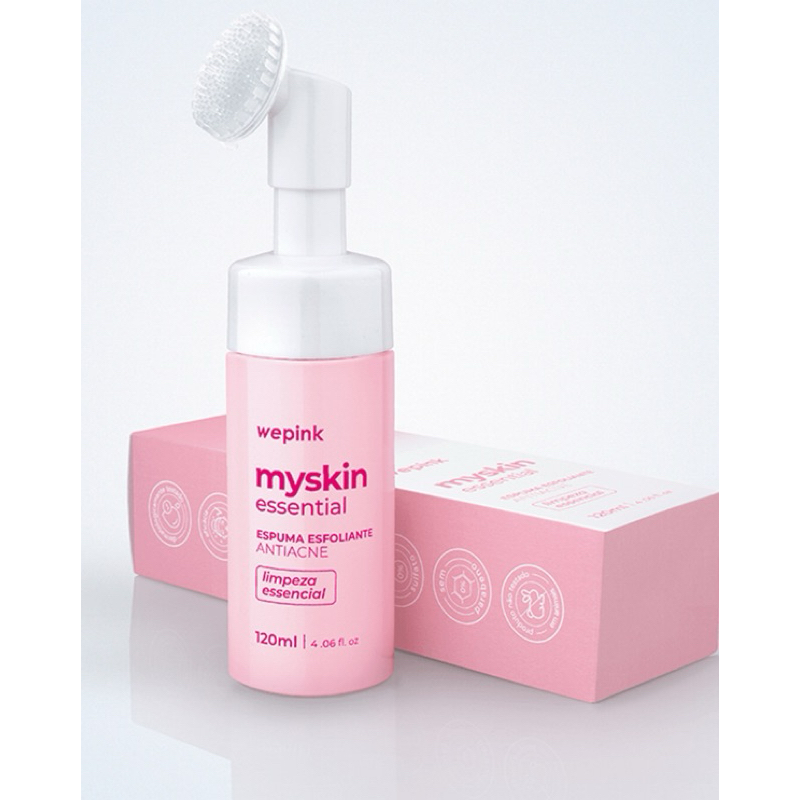 Myskin Essential Espuma Esfoliante 120ml - Wepink | Shopee Brasil