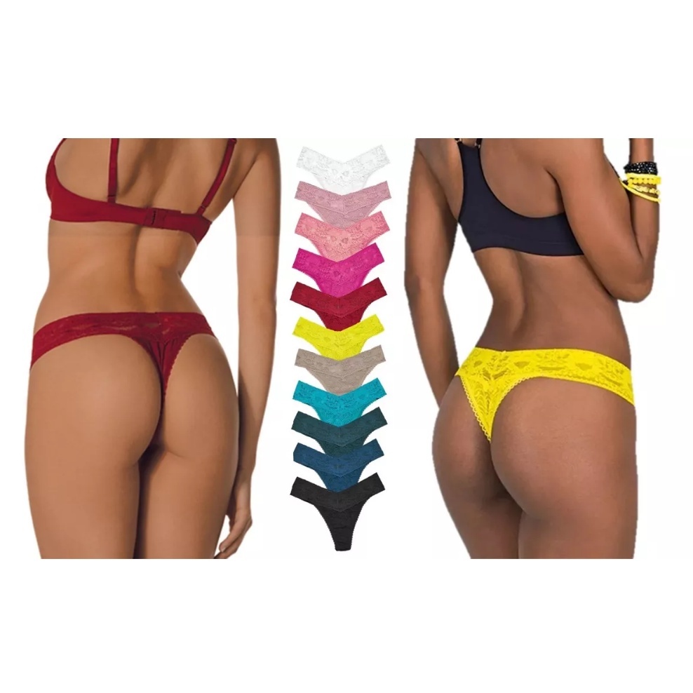 Calcinha DeMillus Fio-dental Xamego 016198 | Shopee Brasil