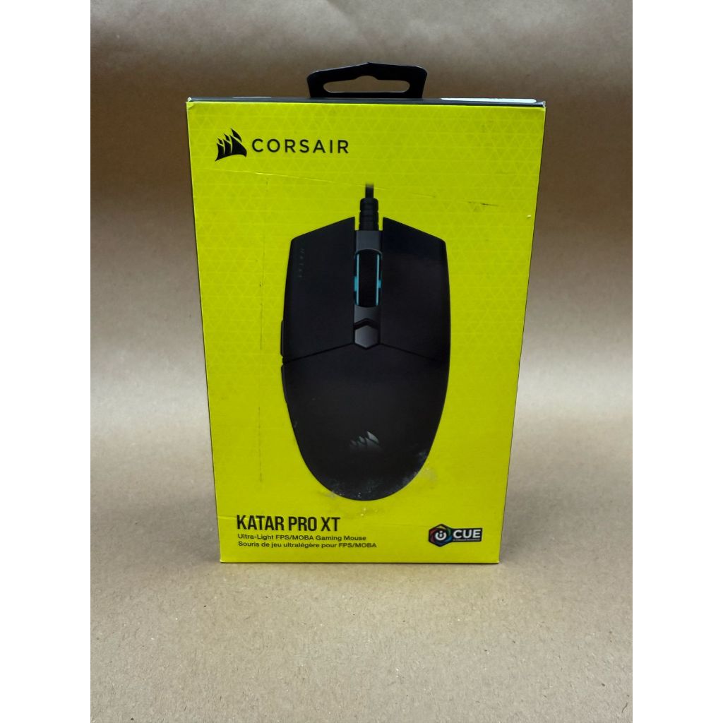 Mouse Gamer Corsair Katar PRO XT, RGB, 18000DPI, 6 Botoes, Preto, CH-930C111-NA [OPEN BOX ...