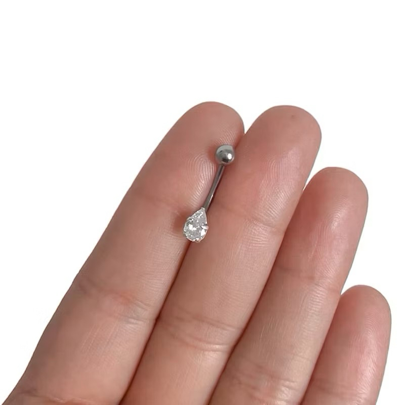 Piercing Intimo Genitál Umbigo Rook Coração, Gota, Redondo e EstrelaAço ...