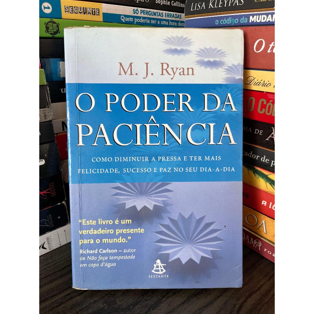 Livro O Poder Da Paciência | Shopee Brasil