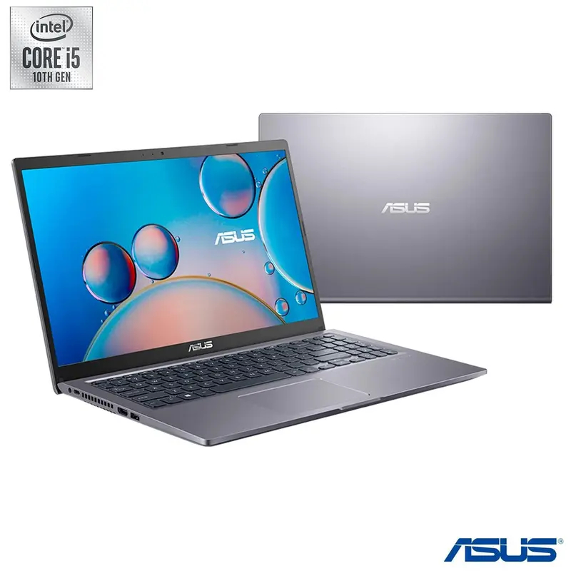 Notebook Asus, Intel Core i5-1035G1, 8GB, 512GB SSD, Tela 15,6", Windows 11, Cinza-X515JA ...
