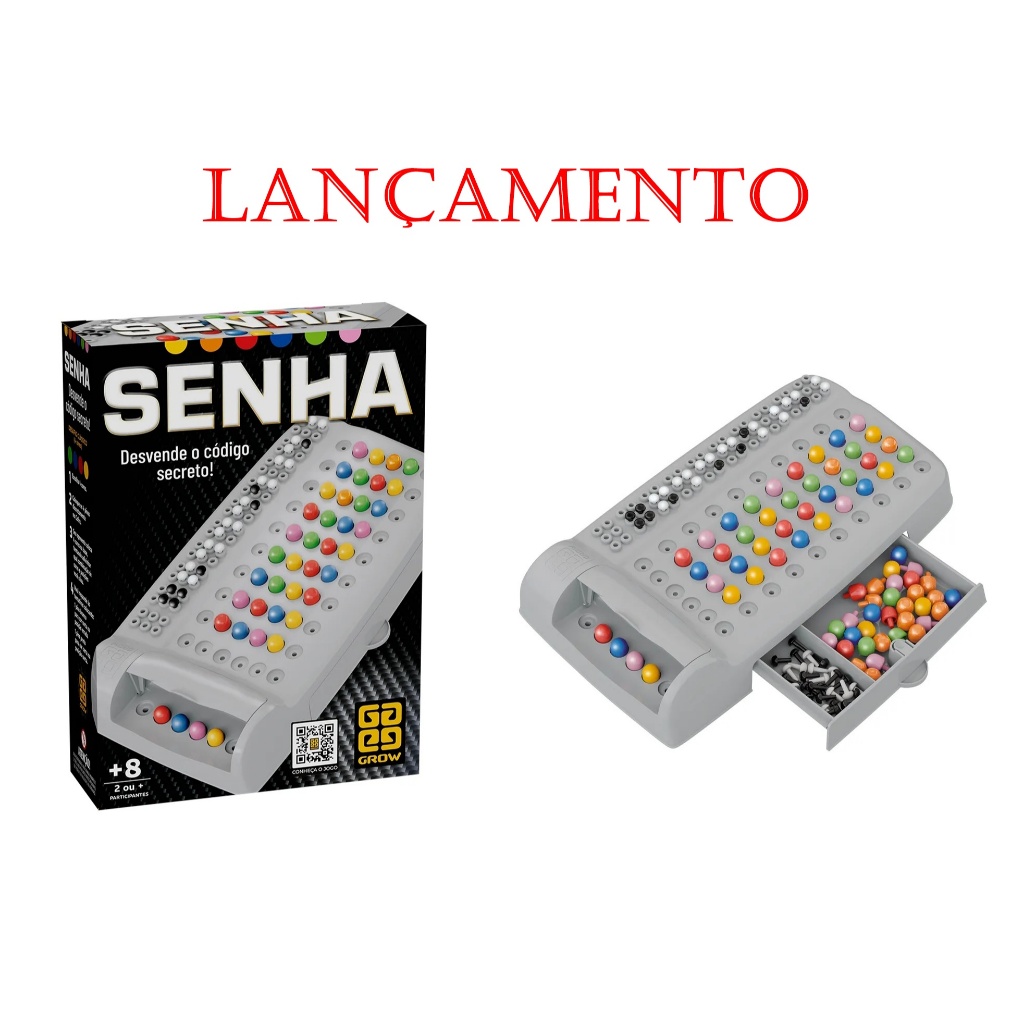 Jogo Tabuleiro Quebrar Código Senha Secreto Codebreakers Educativo ...