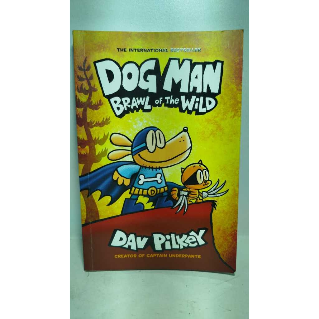 Livro Dog Man Brawl Of The Wild - Dav Pilkey | Shopee Brasil