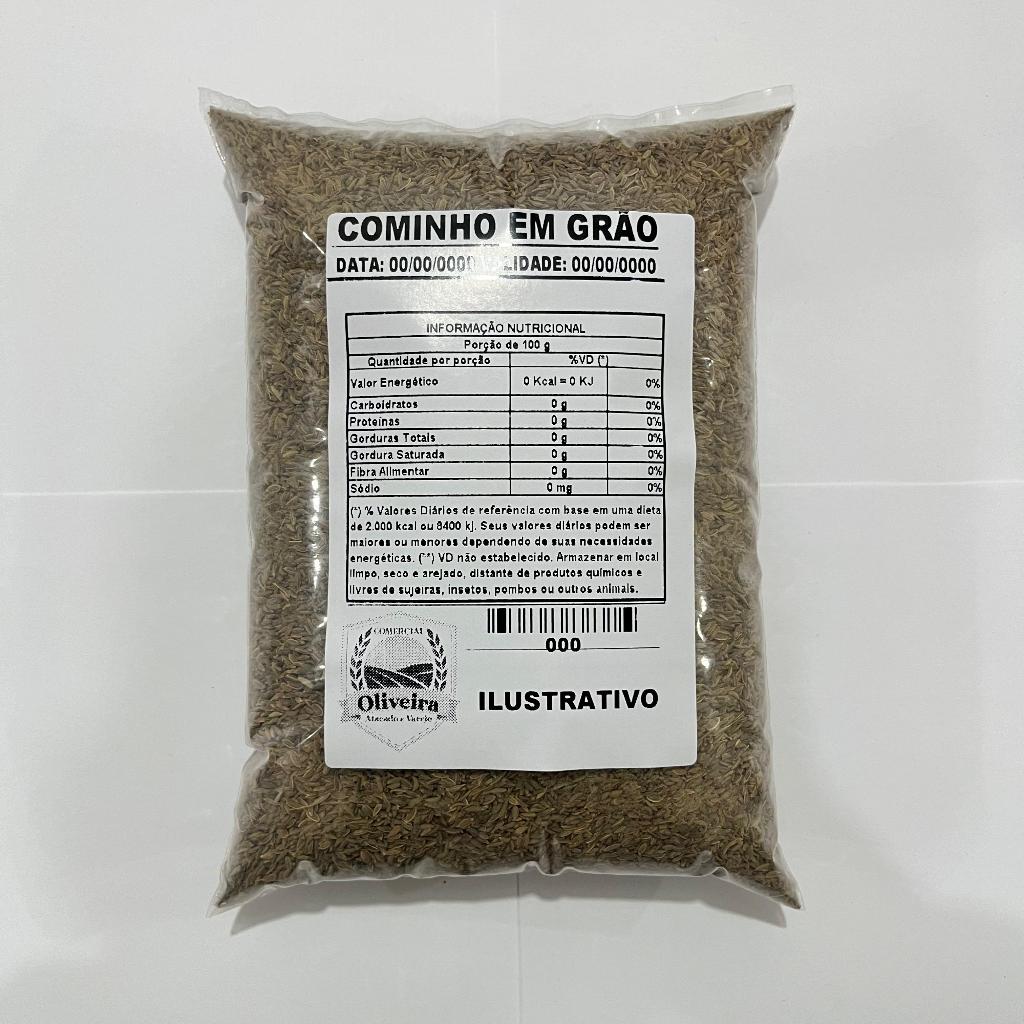 Cominho Em Grão Puro 250gr | Shopee Brasil