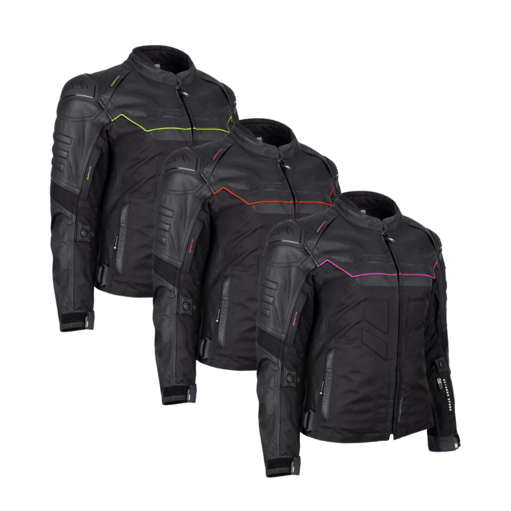 Jaqueta Motociclista Texx Falcon V2 Couro E Cordura Impermeável ...