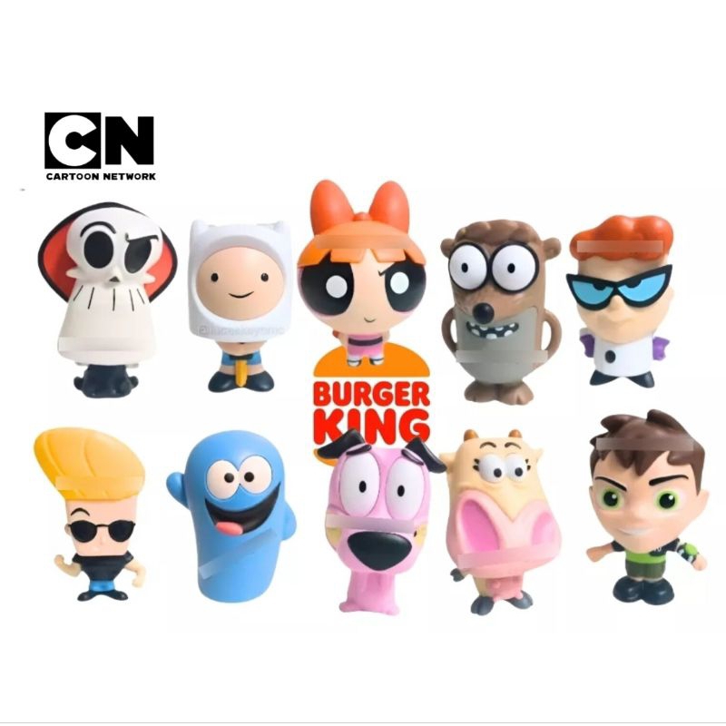 Bonecos Cartoon Network - Burger King ( Originais e Lacrados ) | Shopee ...