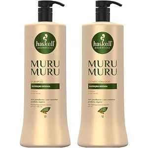 Kit Haskell Murumuru Shampoo + Condicionador 1L | Shopee Brasil