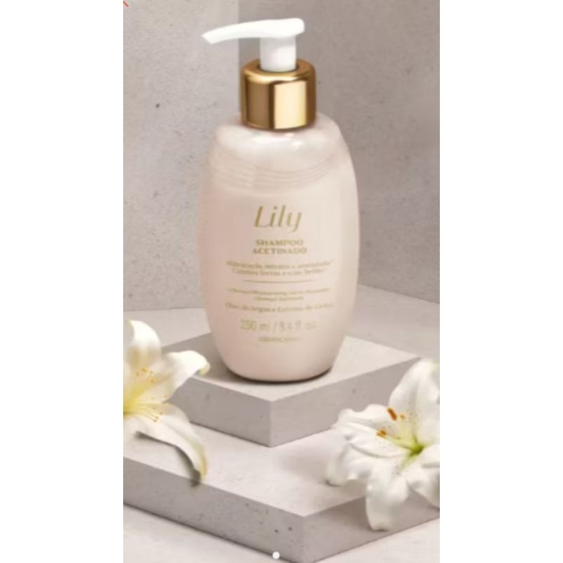 Shampoo Acetinado Lily 250ml | Shopee Brasil
