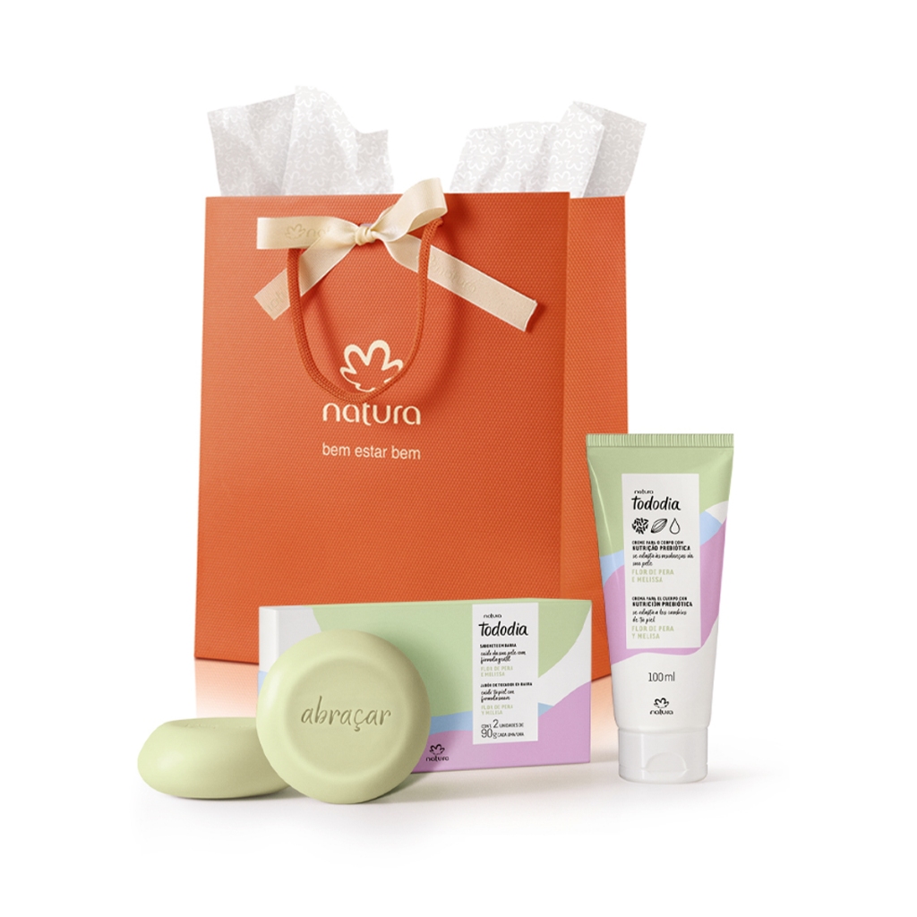 Kit Todo Dia Flor de Pera e Melissa 100ml | Shopee Brasil