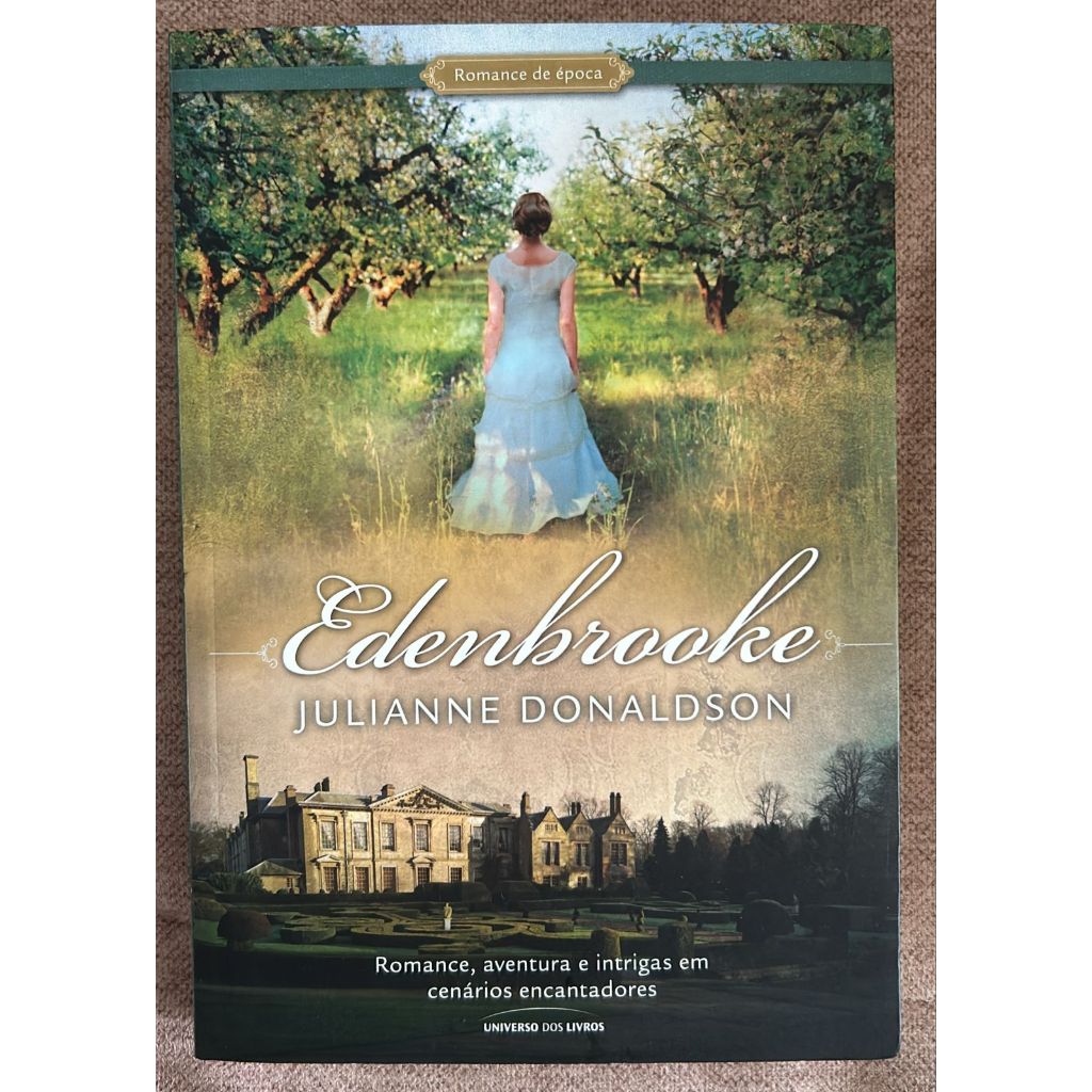 livro "edenbrooke" - julianne donaldson | Shopee Brasil