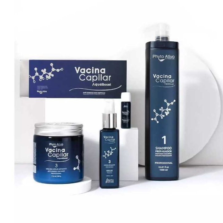 Vacina Capilar Profissional 4 passos Phyto Ativo | Shopee Brasil