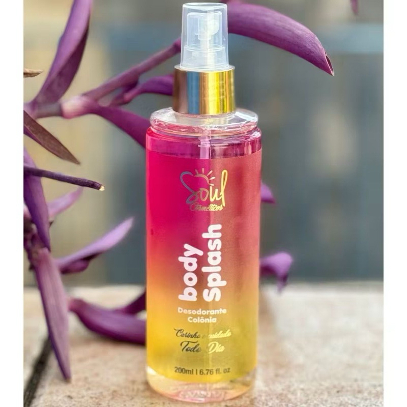 Soul Cosmeticos Desodorante Colonia Body Splash 200ml | Shopee Brasil