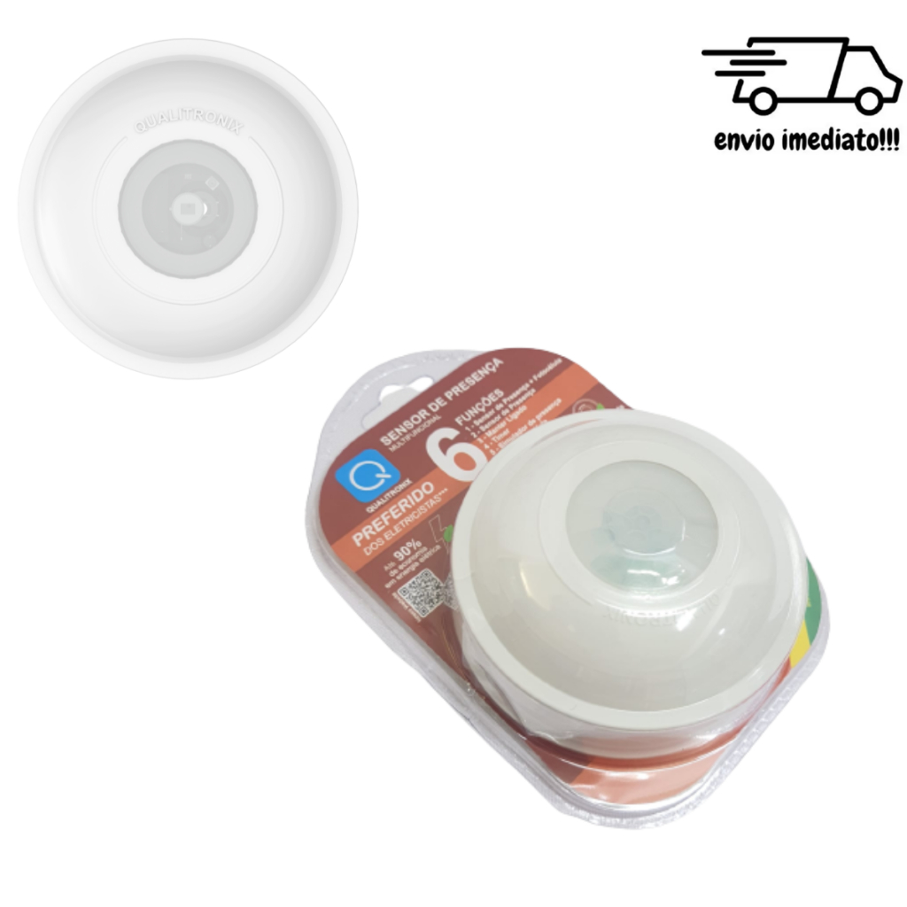 Sensor Detector de Presença Com Fotocélula Para Lâmpada Embutir ...