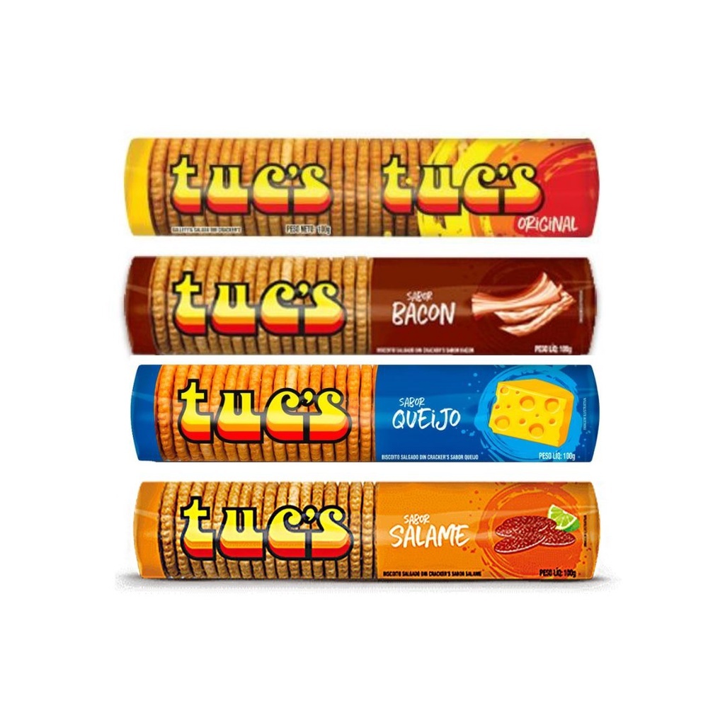 Biscoito Salgado Tucs Tradicional 100g Caixa 30un - Bolacha Salgada ...