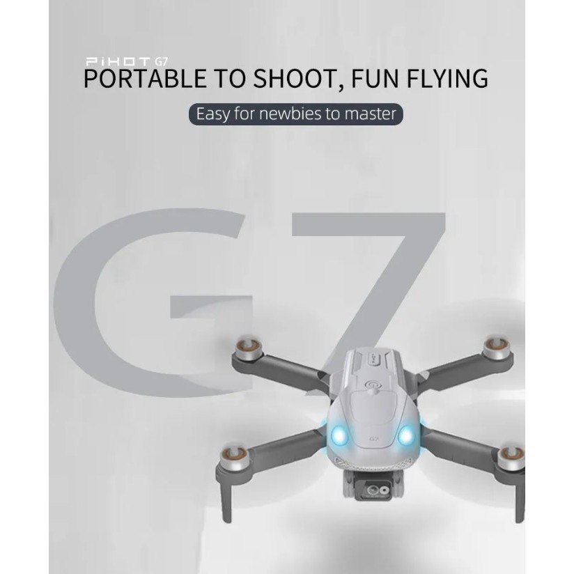 G7 Drone HD Câmera Dupla Posicionamento WiFi FPV Altura Manter ...
