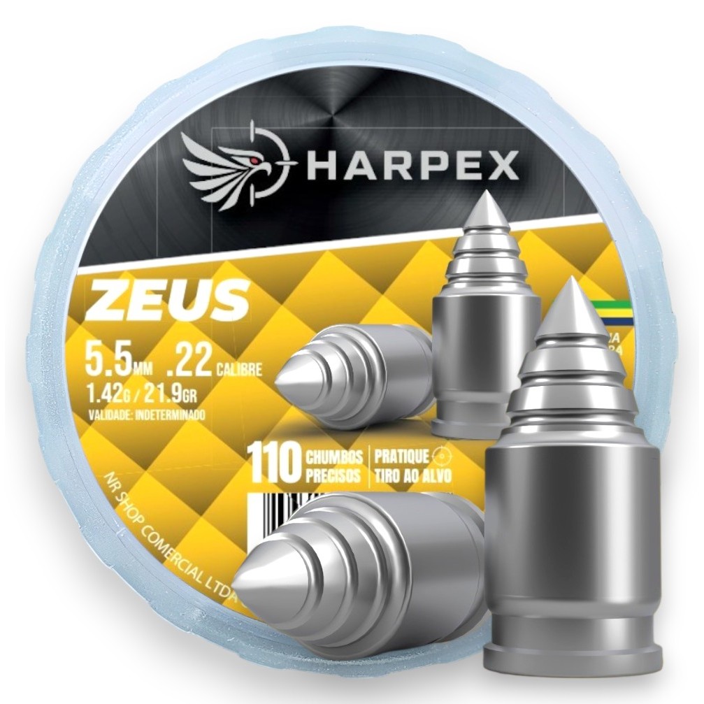 Chumbinho 5.5mm Carabina Precisão Harpex Zeus Lançamento | Shopee Brasil
