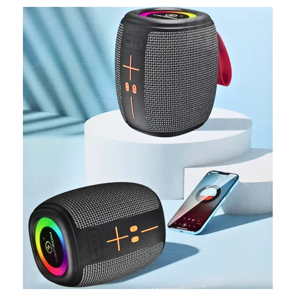 Caixa de Som Bluetooth Portátil 50W LED TWS Kapbom KA-8596 Caixinha de som som blutooth | Shopee ...