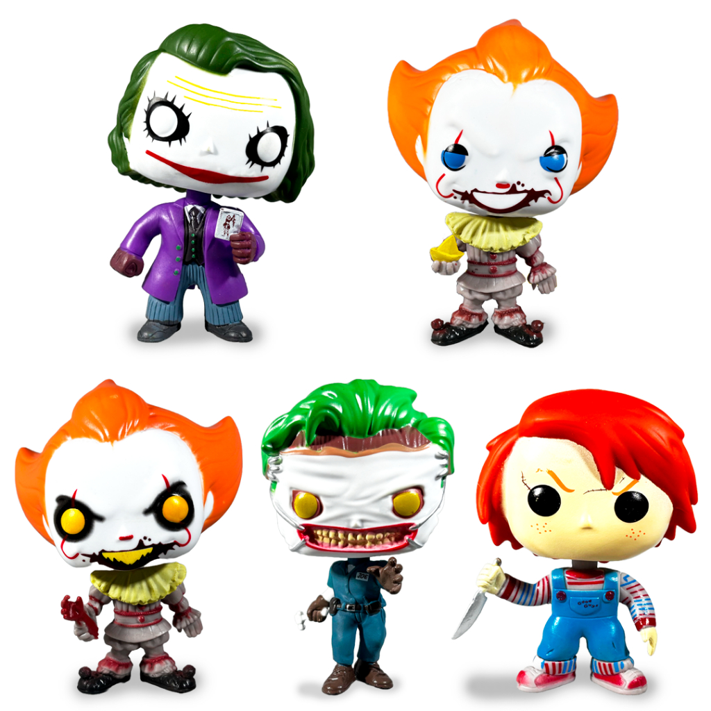 Boneco Pop Terror Cinema Chucky Coringa 3It A Coisa Coleção Palhaços ...