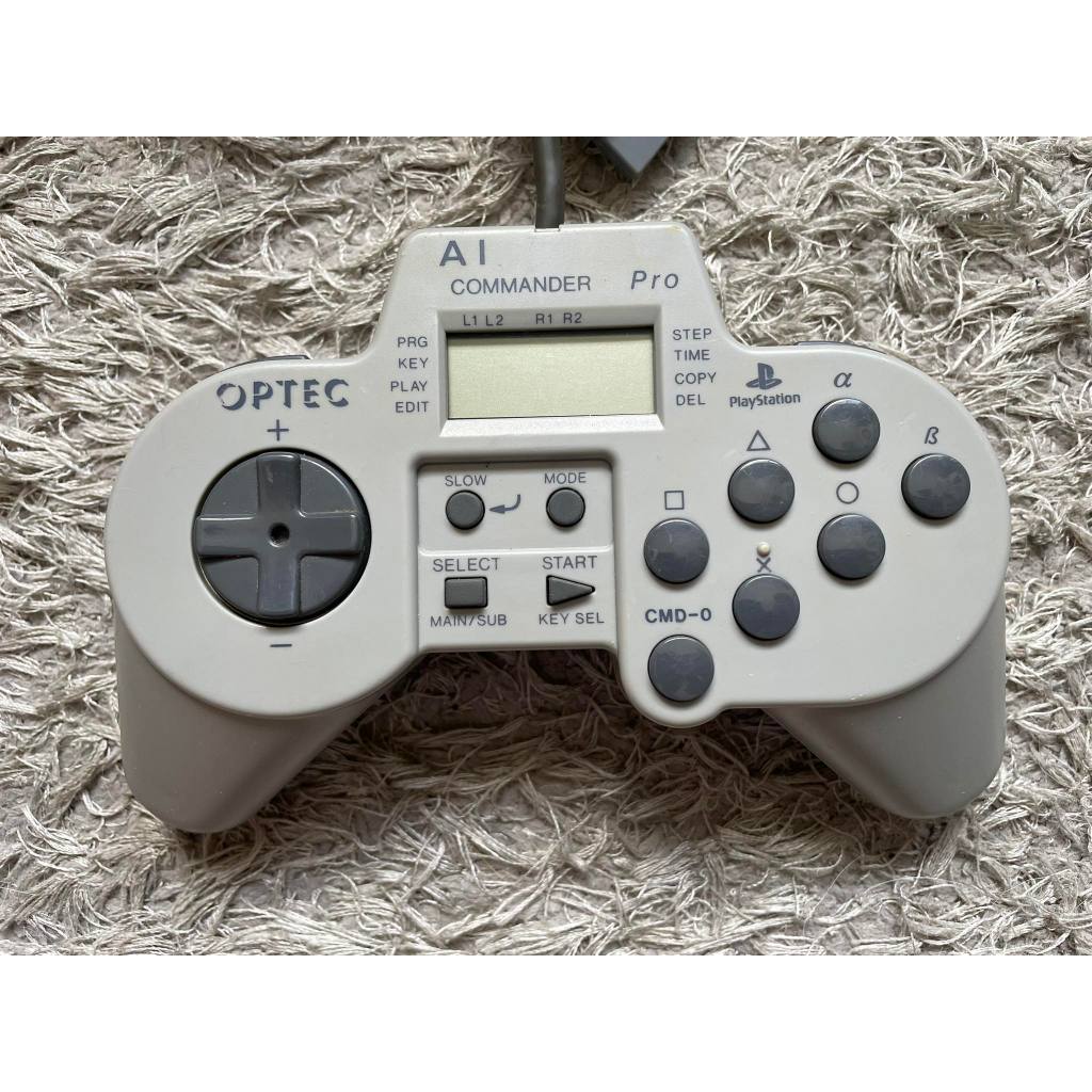 CONTROLE OPTEC SUPER PRO COMMANDER PS1 - PLAYSTATION 1 - ORIGINAL ...