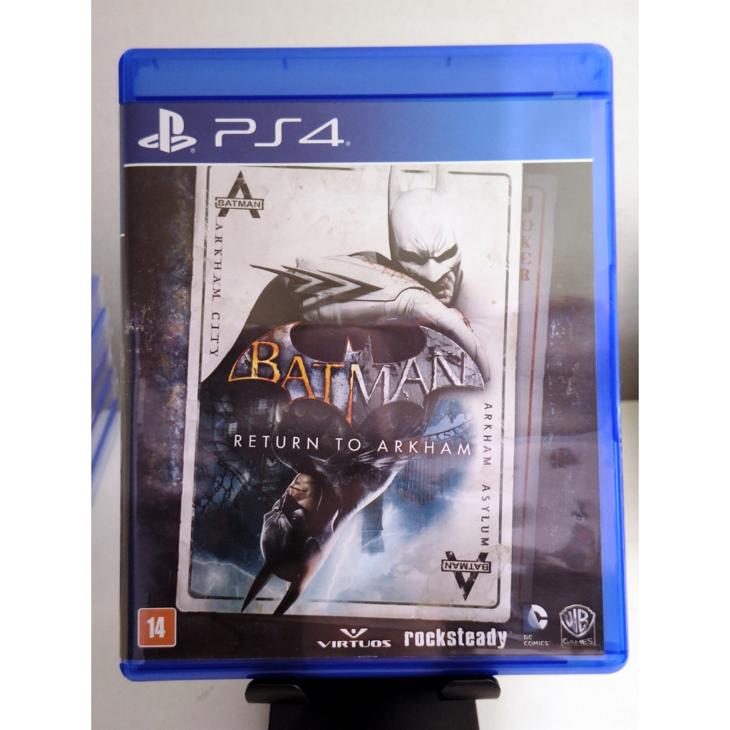 Kit Jogos PS4 Batman Arkham + Arkham Knight | Shopee Brasil