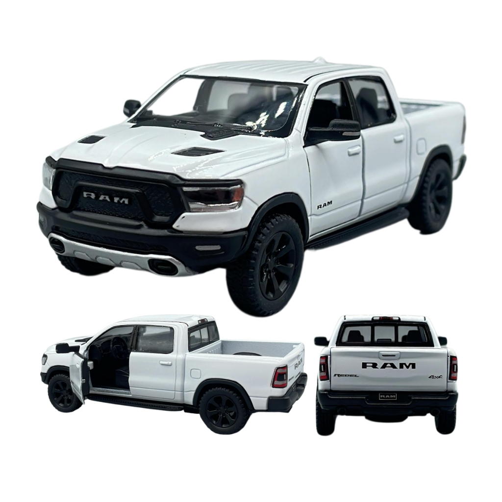 Miniatura Caminhonete Pickup Ram 1500 2019 Ferro Abre Porta | Shopee Brasil