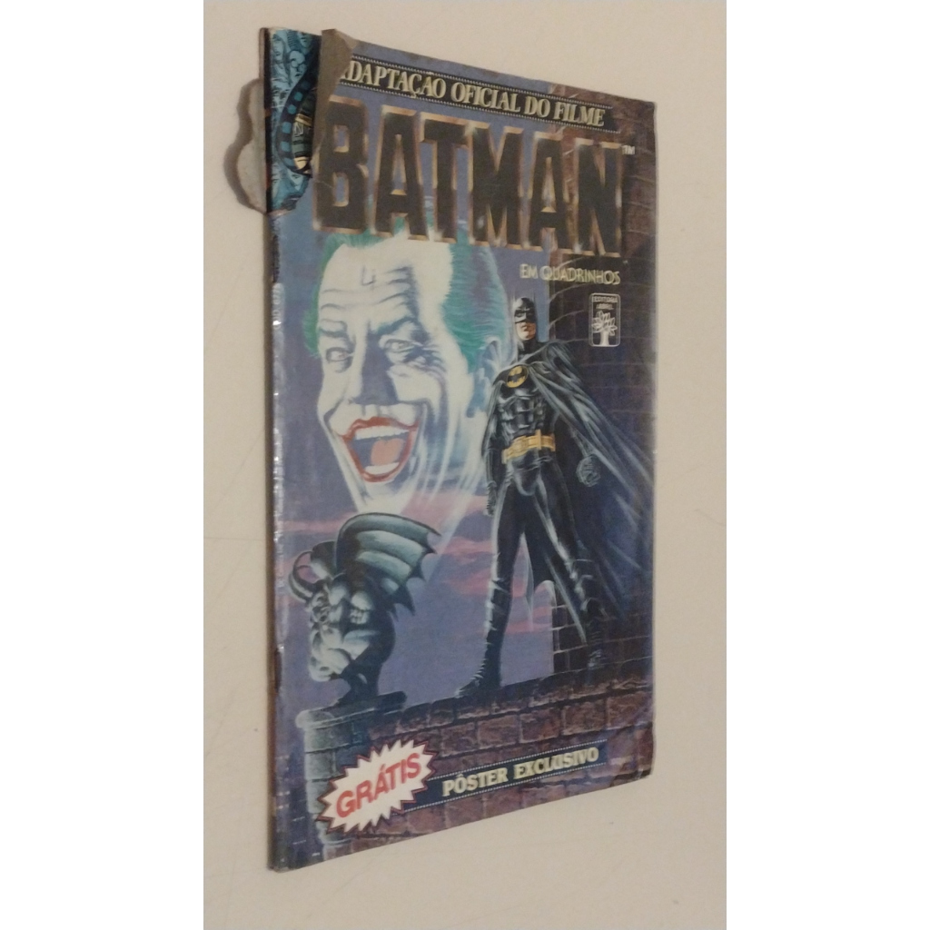 Revista Batman - 1989 - editora Abril - Adaptação Oficial do Filme (boa ...
