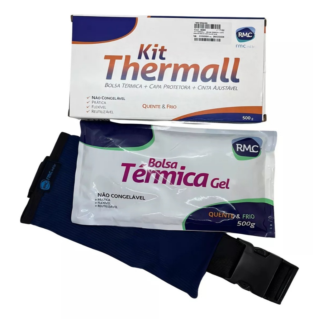 Kit Thermall Rmc Bolsa Térmica Quente Frio Cinta Ajustável | Shopee Brasil