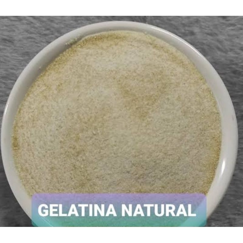 Gelatina sem sabor / natural/ incolor em pó pura 1 kg | Shopee Brasil