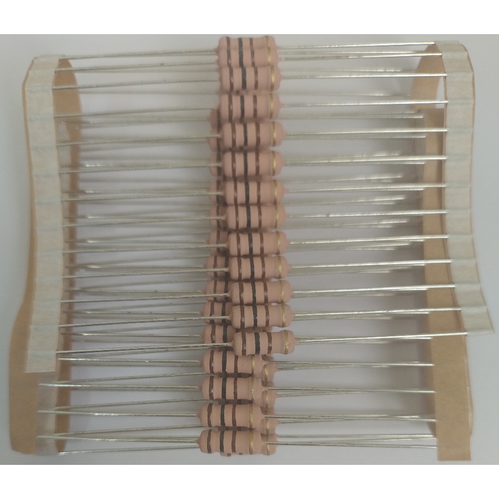 10 X RESISTOR METALFILM 5% 100R 2W ( 100 OHMS 2W ) | Shopee Brasil