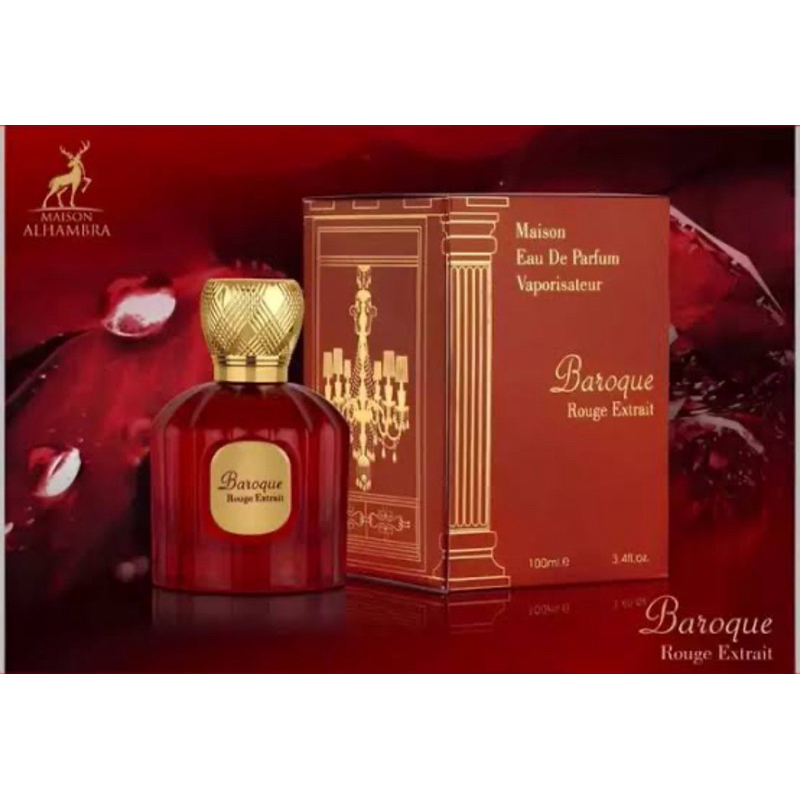 Perfume árabe Maison Alhambra Baroque Rogue Extrait | Shopee Brasil