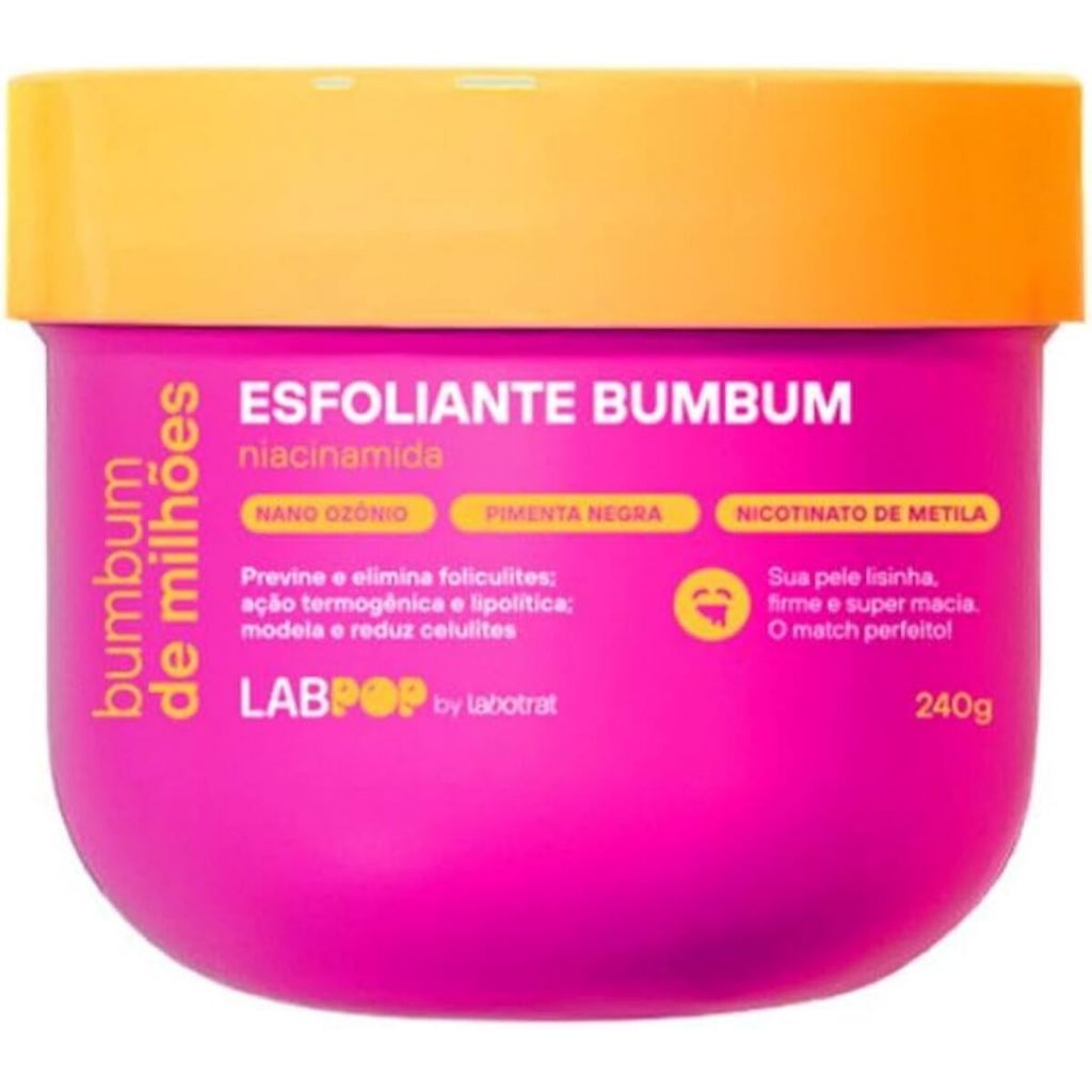 ESFOLIANTE LABOTRAT 240G BUMBUM DE MILHÕES. | Shopee Brasil