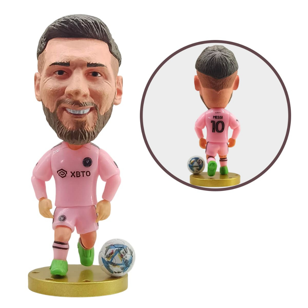 Mini Craque Lionel Messi - Inter Miami - Miniatura Futebol Colecionável ...