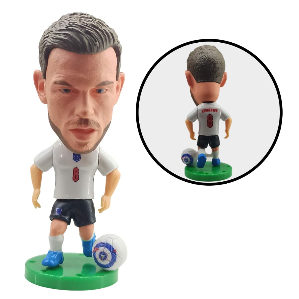 Mini Craque Henderson - Inglaterra - Miniatura Futebol Colecionável ...