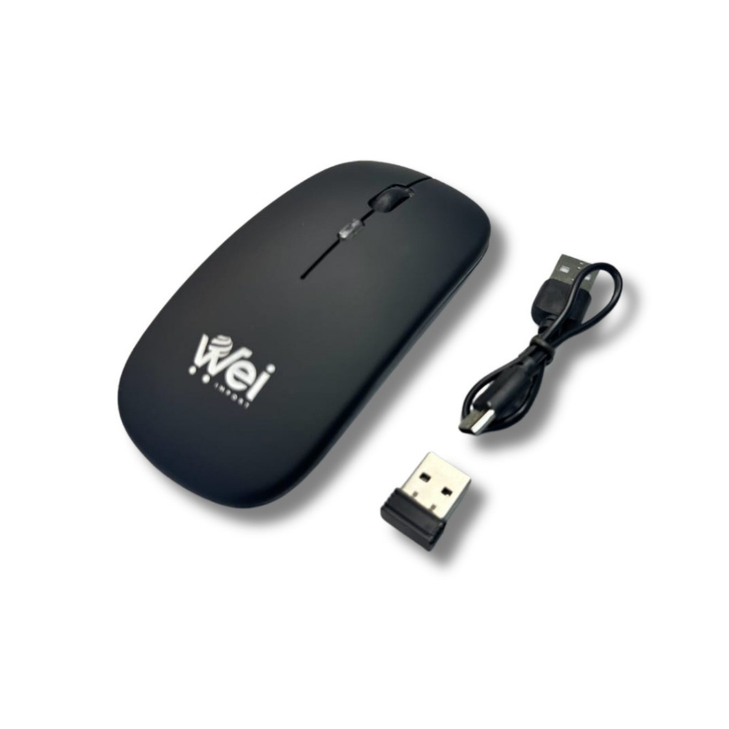 Mouse Wiriless Ultra Slim - Gamer FPS 1600dpi Bluetooth | Shopee Brasil