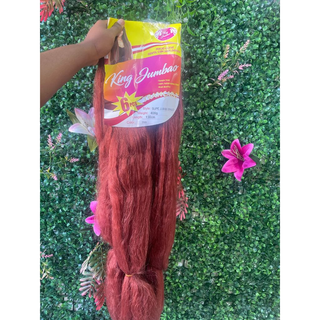 Jumbo Cor 350 para Tranças Box Braids Twister 400 gramas | Shopee Brasil