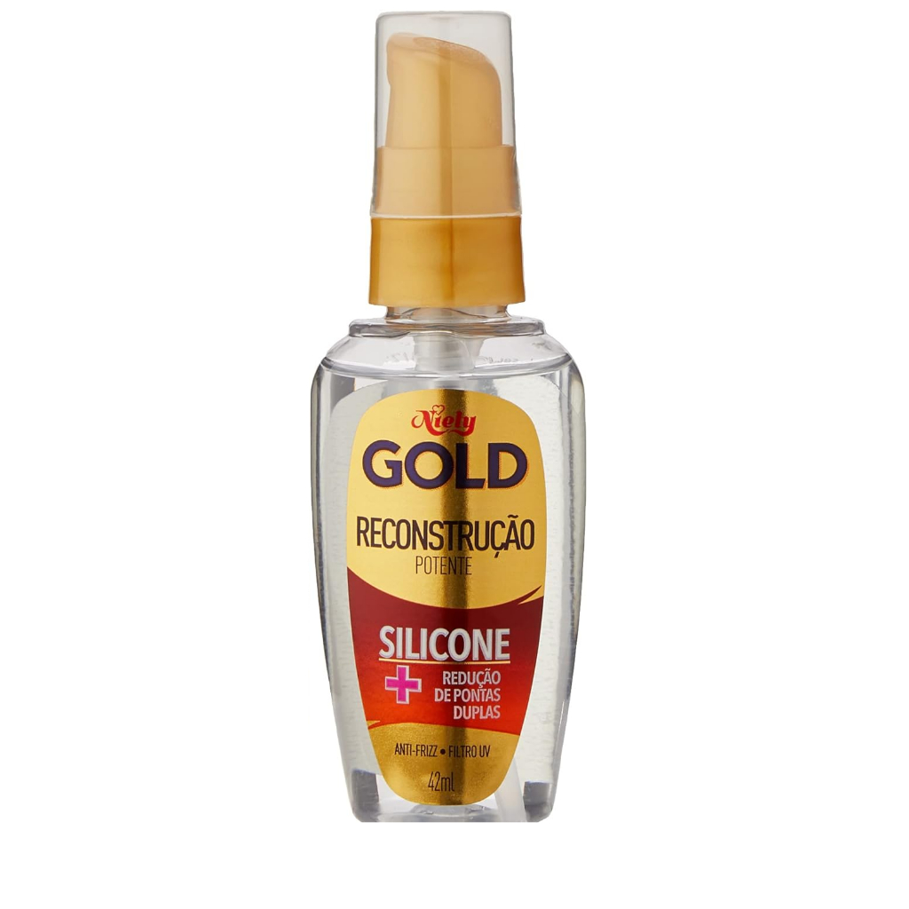 Silicone Reparador de Pontas Niely Gold Reconstrução Potente 42ml ...
