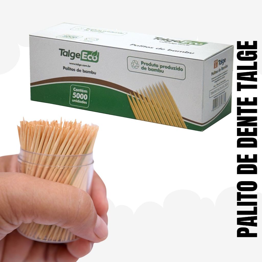 PALITOS DE BAMBU ASIATICO, 5000 UNIDADES CAIXA PALITOS DE DENTE ...