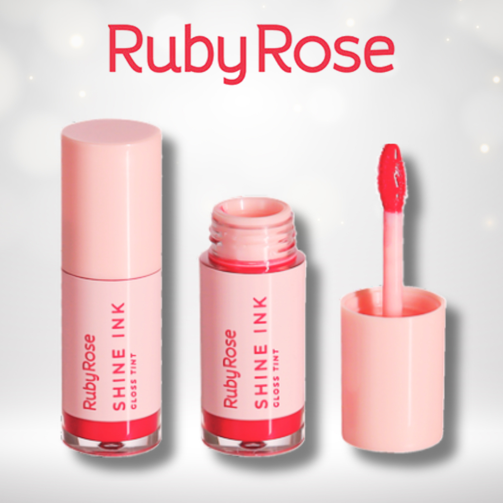 Gloss Tint Shine Ink Linha Rosa - RUBY ROSE | Shopee Brasil