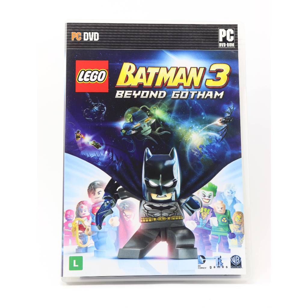 DVD Jogo Lego Batman 3 Beyond Gotham / Jogo PC DVD-ROM Original ...