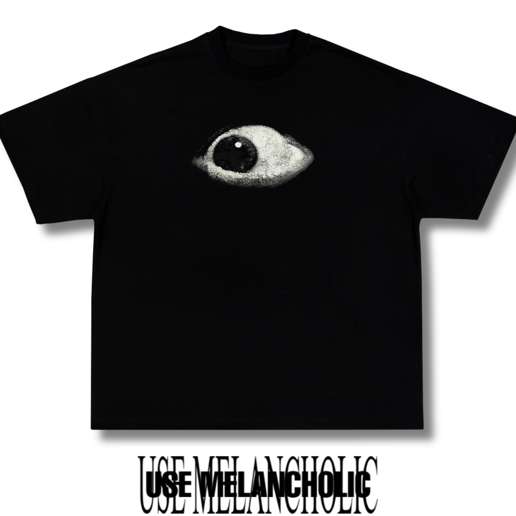 MELANCHOLIC Camiseta Opiumcore "scoptophobia" Oversized Streetwear Alta ...
