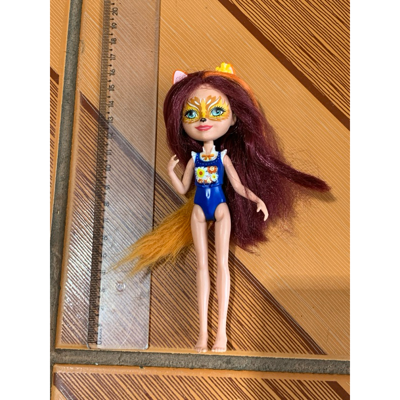 boneca enchantimals menina felicity fox e seu pet flick 2016 | Shopee ...