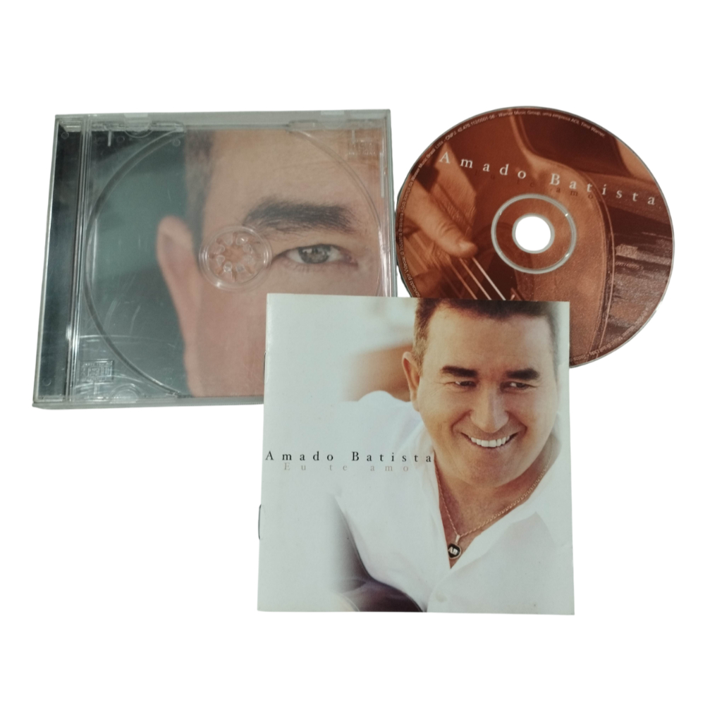 Cd - Amado Batista - Eu Te Amo | Shopee Brasil