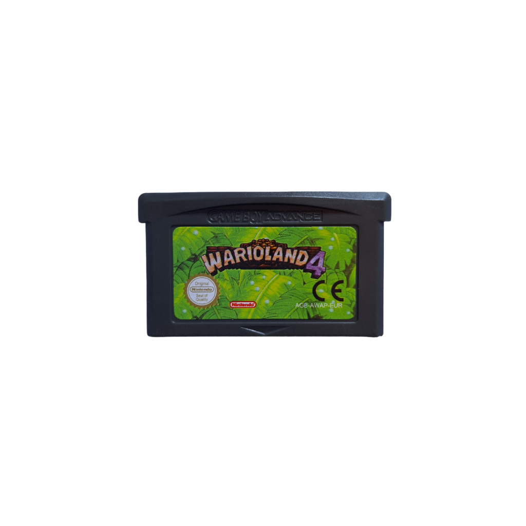 Wario Land 4 Game Boy Advance Gba Nintendo Ds Fat Lite | Shopee Brasil