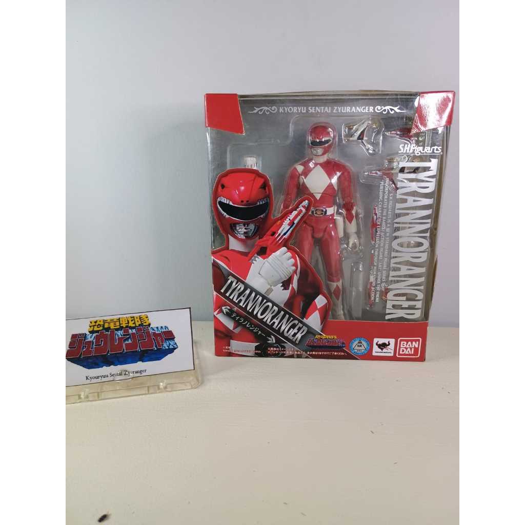Sh Figuarts Super Sentai Zyuranger Tyrannoranger Red | Shopee Brasil