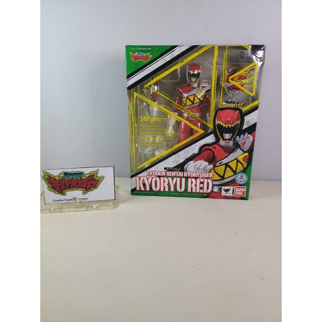Sh Figuarts Super Sentai Kyoryuger Kyoryu red | Shopee Brasil